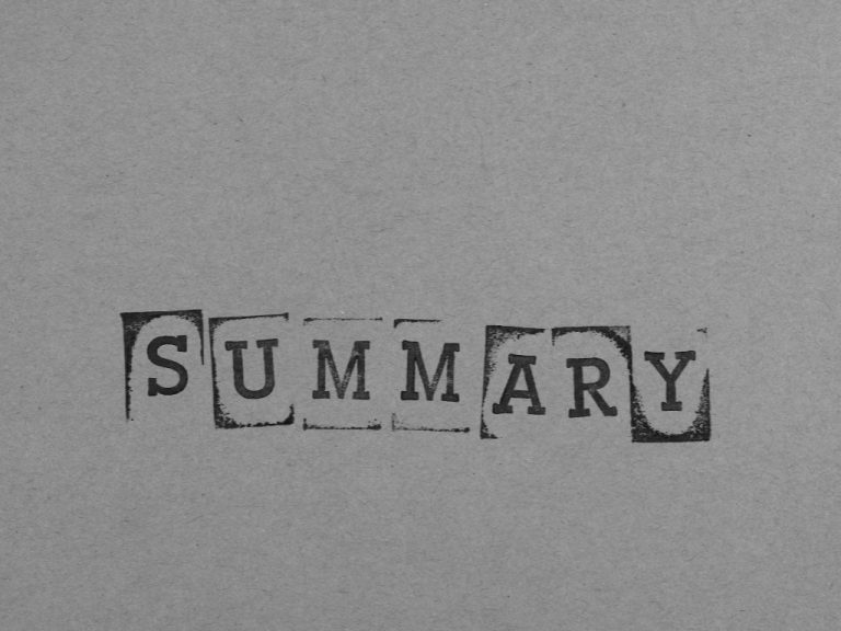 Differences Between Summary And Conclusion Bscholarly